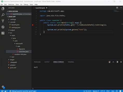 Vs Code中进行java开发4：运行和调试 就是这个范儿