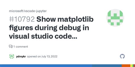 Show Matplotlib Figures During Debug In Visual Studio Code Using Ssh Conection Issue