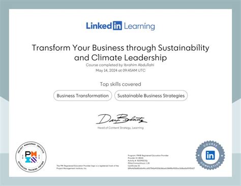 Ibrahim Abdullahi On Linkedin Certificate Of Completion