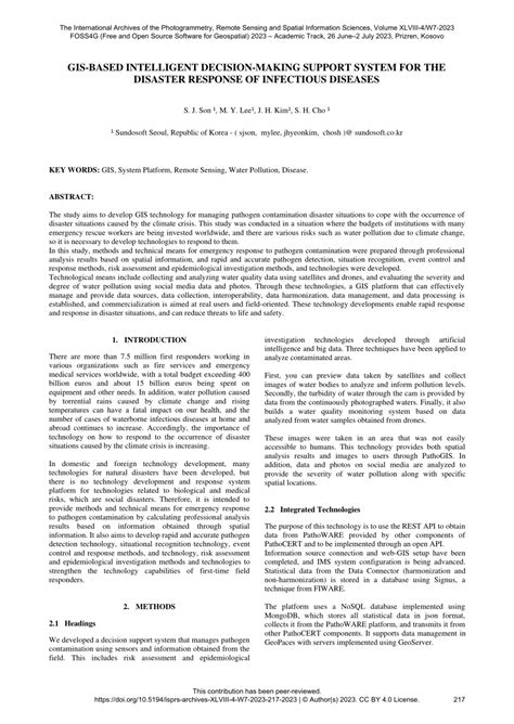 Pdf Gis Based Intelligent Decision Making Support System For The