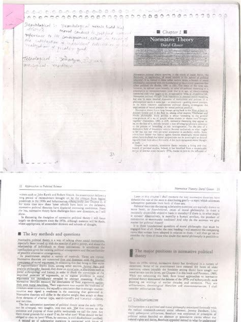 Normative Theory Pdf