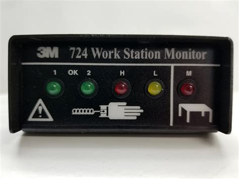 3m Model 724 Work Station Esd Monitor Other Test Equipment Bmi Surplus