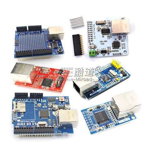 W5500以太网网络模块w5100 Tcp Ip协议51 Stm32驱动开发板28j60 虎窝淘