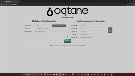 Install Oqtane As Cms Walkthrough For Developers Oqtane Docs Apis And More For The Modular