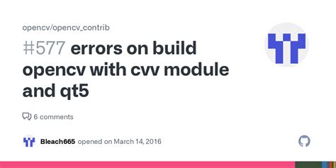 Errors On Build Opencv With Cvv Module And Qt Issue Opencv Opencv Contrib Github