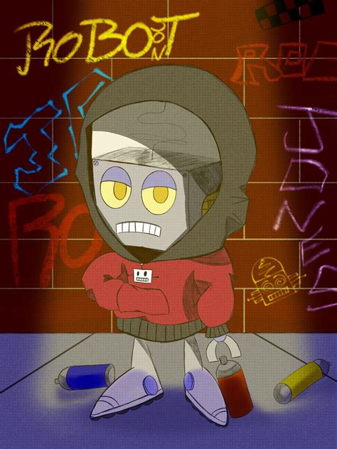 Robot Graffiti By Gustlywind On Newgrounds