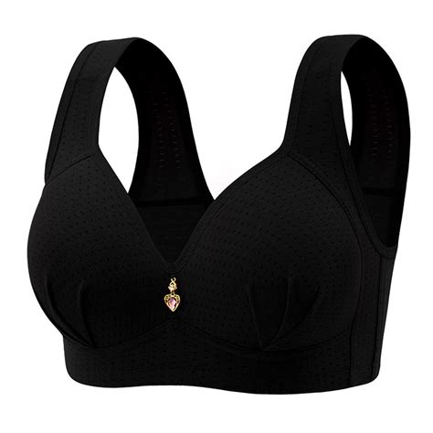 Jsaierl Womens Bras No Wire Push Up T Shirt Bras Seamless Padded