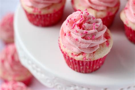 Pink Confetti Cupcakes Your Cup Of Cake
