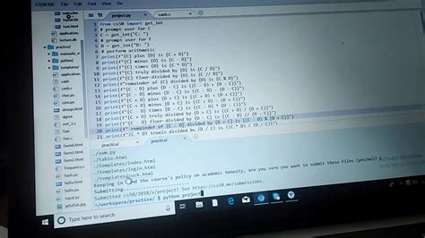Calculator Making In Cs50 Using Python Youtube