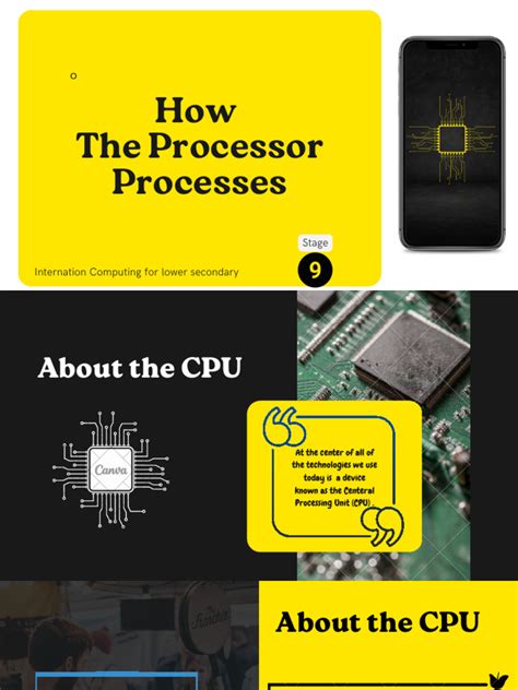 How The Processor Processes Pdf Central Processing Unit Programming