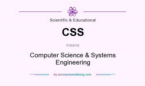 Css Computer Science And Systems Engineering In Scientific