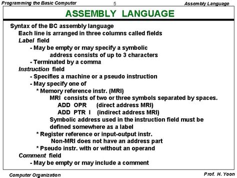 Programming The Basic Computer 1 Programming The Basic
