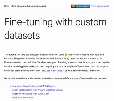 Hugging Face On Linkedin Custom Datasets Tutorial