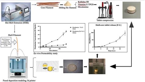 Nalika Garusinghe On Linkedin Colon Targeted 3d Printed Mesalamine Tablets Core Shell Design