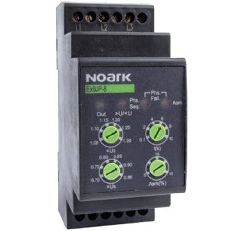 Реле за следене на фазите Noark 110246 3p 4w Защита от минимално напрежение свръхнапрежение