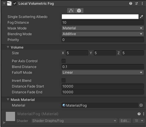 How Do I Use The New Volumetric Shader Graph Unity Engine Unity
