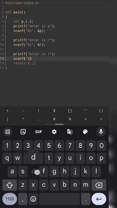 Find Simple Interest In C Programc Programcoding Shortscc Programcompilerfunwithcoding
