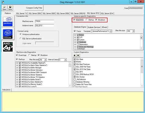 Pssdiag Configuration Manager A Companion For Sqlnexus Everyday Sql