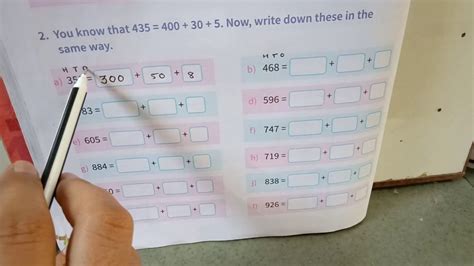 Std 2 Maths Expand Number Youtube