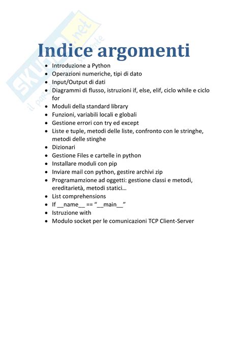 Guida Completa Per Imparare Il Python