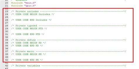 Stm32cubemx重新生成代码时如何避免用户代码被覆盖cubemx重新生成代码之后原来的代码没了 Csdn博客