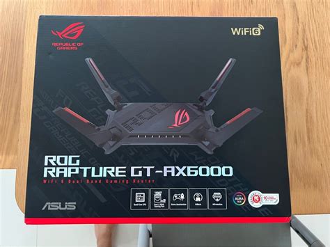 Asus Rog Gt Ax6000 Computers And Tech Parts And Accessories Networking