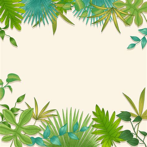 유토이미지 열대 지방의 식물 시리즈 일러스트 이미지