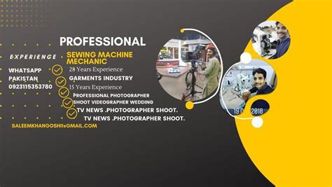 Saleem Khan On Linkedin Saleem Khan Industrial Garment Sewing Machine Technician