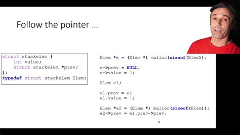 Dynamic Stack Visualisation And Implementation In C With A Linked List