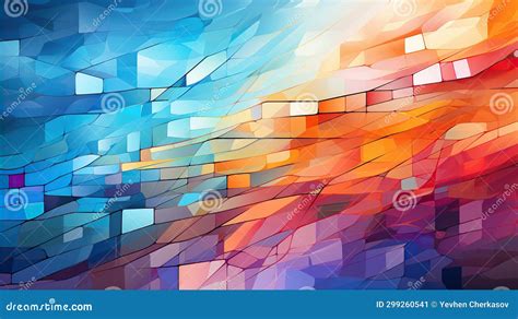 Colorful Textured Background Vibrant Pattern Created With Generative Ai Stock Image Image Of