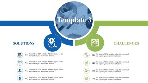 Solution Vs Challenges Ppt Visual Aids Infographic Template Templates PowerPoint Slides PPT