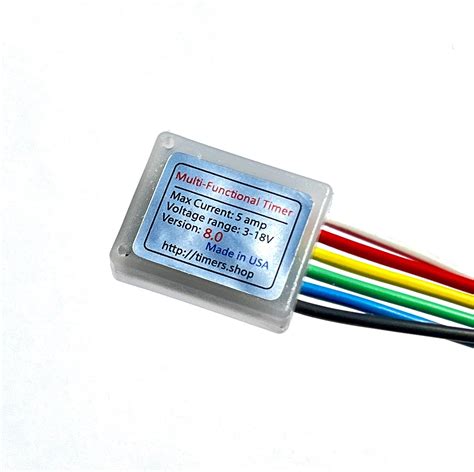 Amazon Com DC V V V Delay Timer Relay Self Locking Delay On Off Time Switch Super