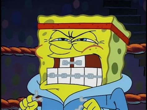 Spongebob Wears Braces By Happaxgamma On Deviantart