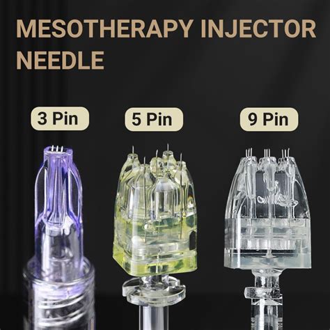 크리스탈 멀티 바늘 페이셜 스킨 케어 3 핀 5 핀 9 핀 마이크로 바늘 Prp 메조테라피 건 물 바늘 교체 Aliexpress