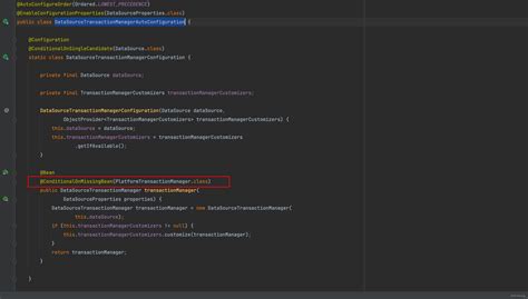 记一次spring事务失效的发现与解决过程platformtransactionmanager 不存在 Csdn博客