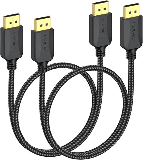 Amazon Com Cable Matters 4K DisplayPort To DisplayPort Cable Computer Monitor Cable 3 Ft 4K
