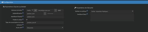 Mqtts erreur tls Protocole domotique Communauté Jeedom