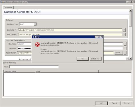 Ibm Software Questions Tdi 71 Error Ctgdij037e Cannot Connect To Database When Configuring