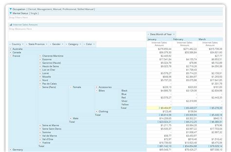Drill Down Analysis Reports And Dashboards With Ease