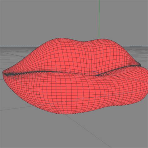 Bocca Sofa 3d Model