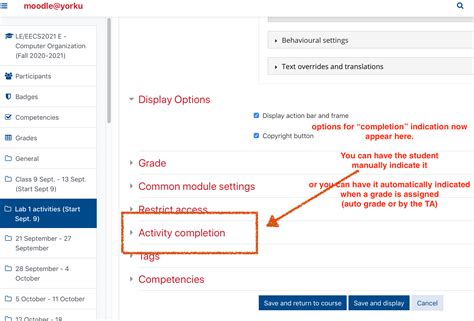 Completion Tracking On Moodle Prof James Andrew Smiths Blog