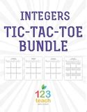 Integer Word Problems Review Activity Partner Tic Tac Toe TPT