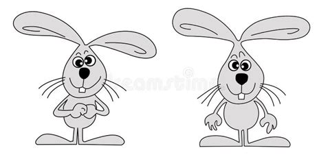 Lebre Do Desenho Ilustra O Stock Ilustra O De Arte
