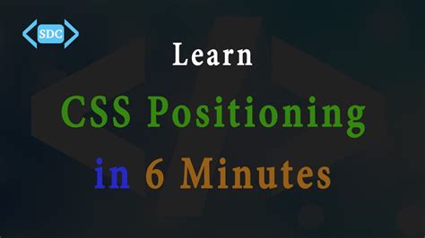 Learn CSS Positioning In 6 Minutes YouTube
