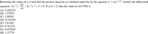 Solved Determine The Values Of A B Such That The Positive Chegg Com