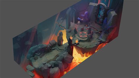 Game Environment Concept On Behance