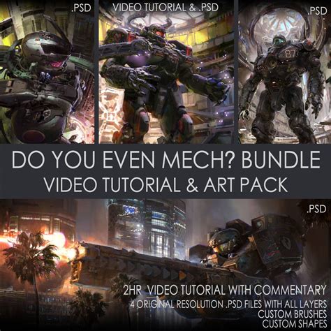 Giant Mech Tutorial John Wallin Liberto How To Draw A Giant Robot