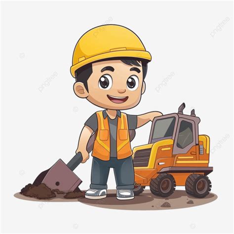 도로 건설에 종사하는 태국 바트의 캐릭터 만화 동전 샐러리 저금 Png 일러스트 및 이미지 에 대한 무료 다운로드 Pngtree