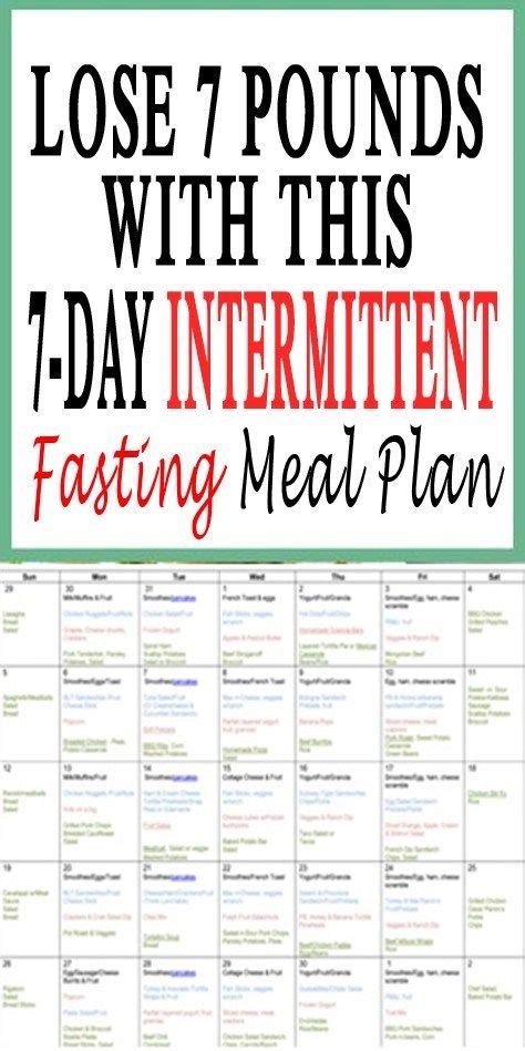 7 Day Intermittent Fasting Meal Plan For Beginners Upgraded Health Ketogenic Diet Meal Plan