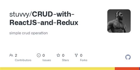 Github Stuvvycrud With Reactjs And Redux Simple Crud Operation